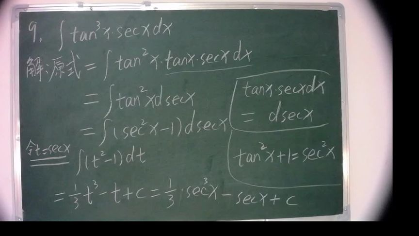 江苏专转本数学不定积分9—这题你会吗?