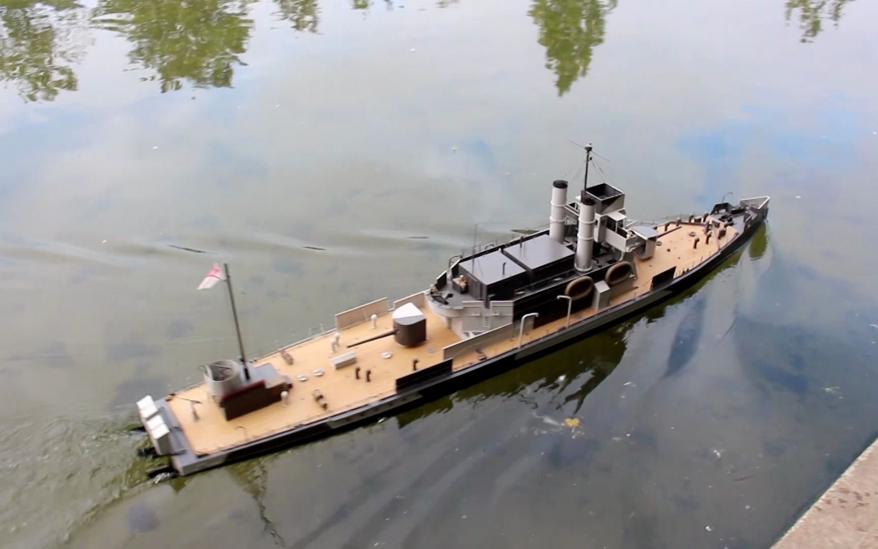 HMS Gnat浅水重炮舰RC
