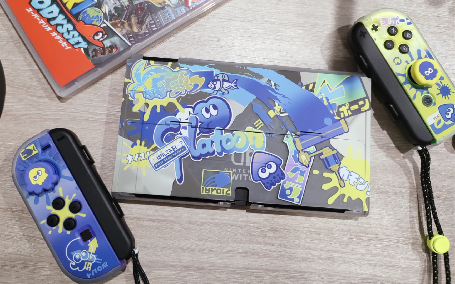 【开箱】喷3限定Switch+喷喷主题保护套_喷射战士