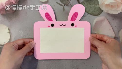 自制超简单的写字板可擦掉重复使用趣味亲子手工教程