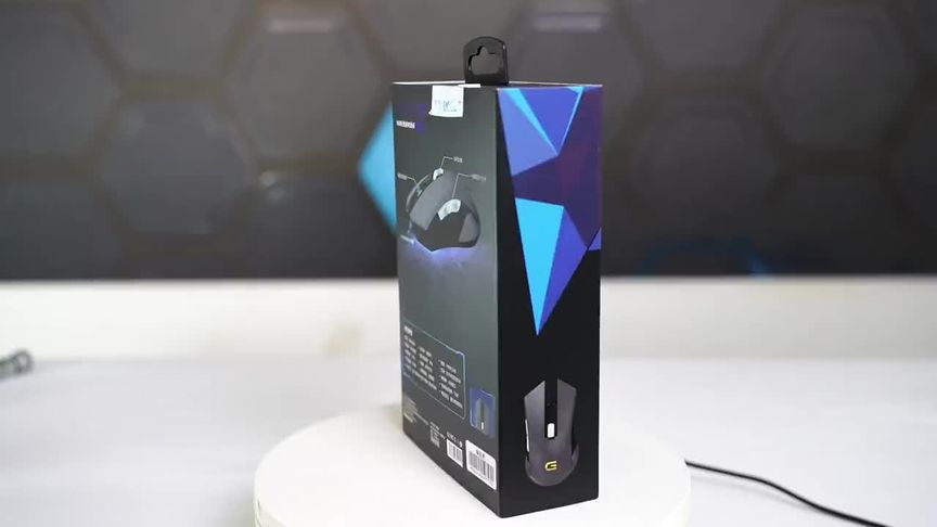 戴记严选MS420DS电竞游戏鼠标,支持有线无线双模式,可充电