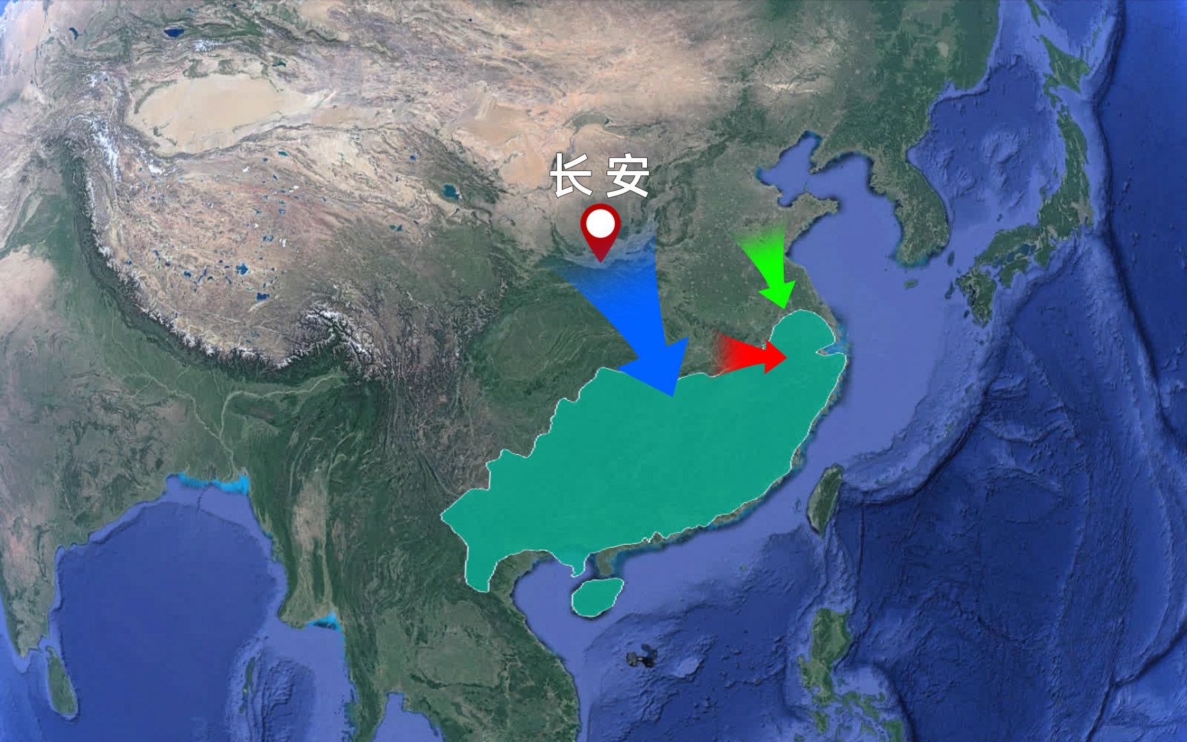 陈朝从开国到灭亡的版图变化,向后人述说历史上的南朝到底有多乱
