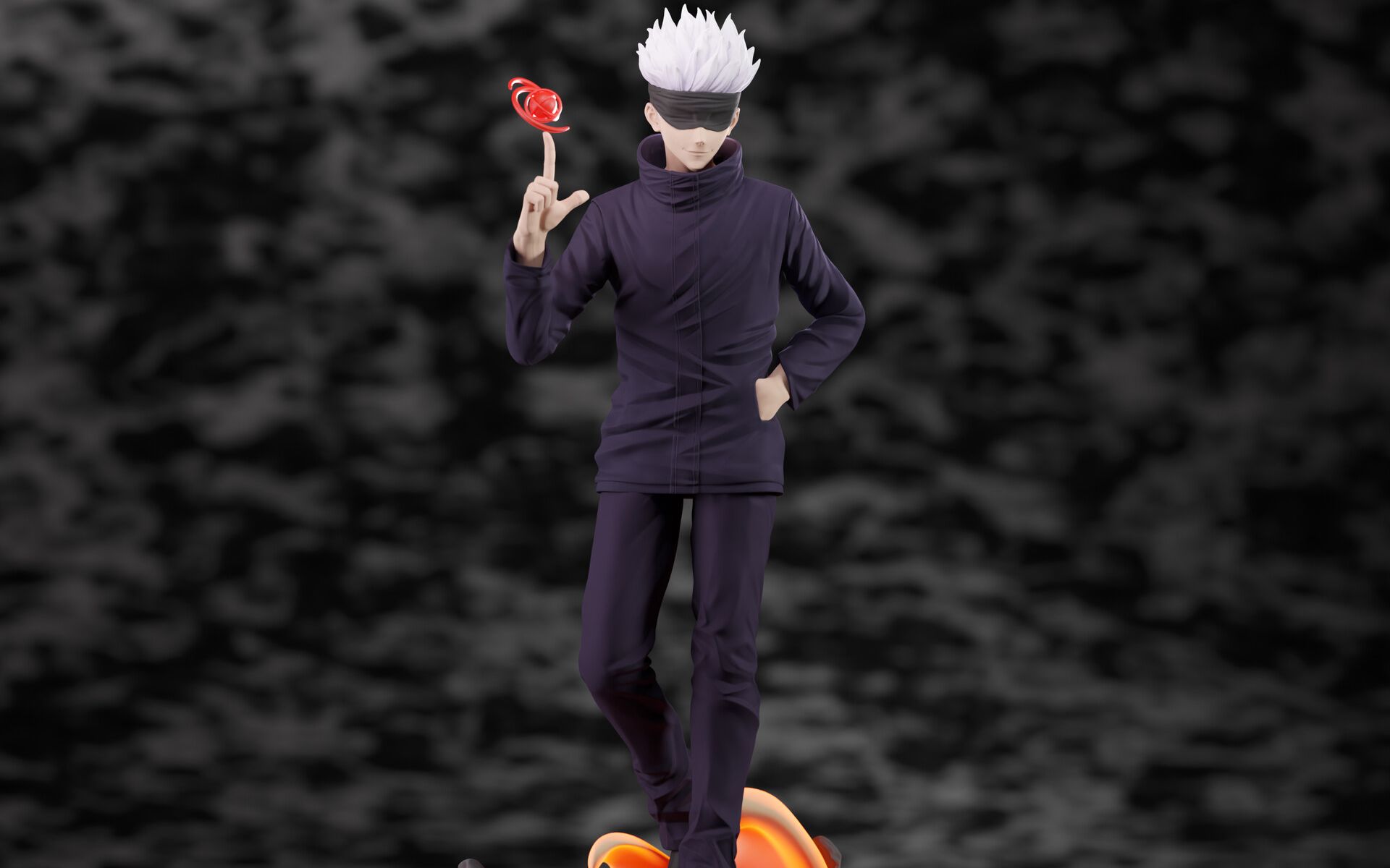 【动漫人物建模 五条悟】zbrush模型基础教程 zbrush建模全流程