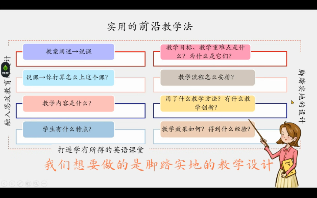 深度剖析外语课程思政比赛一等奖作品,一个视频学会做教案阐述