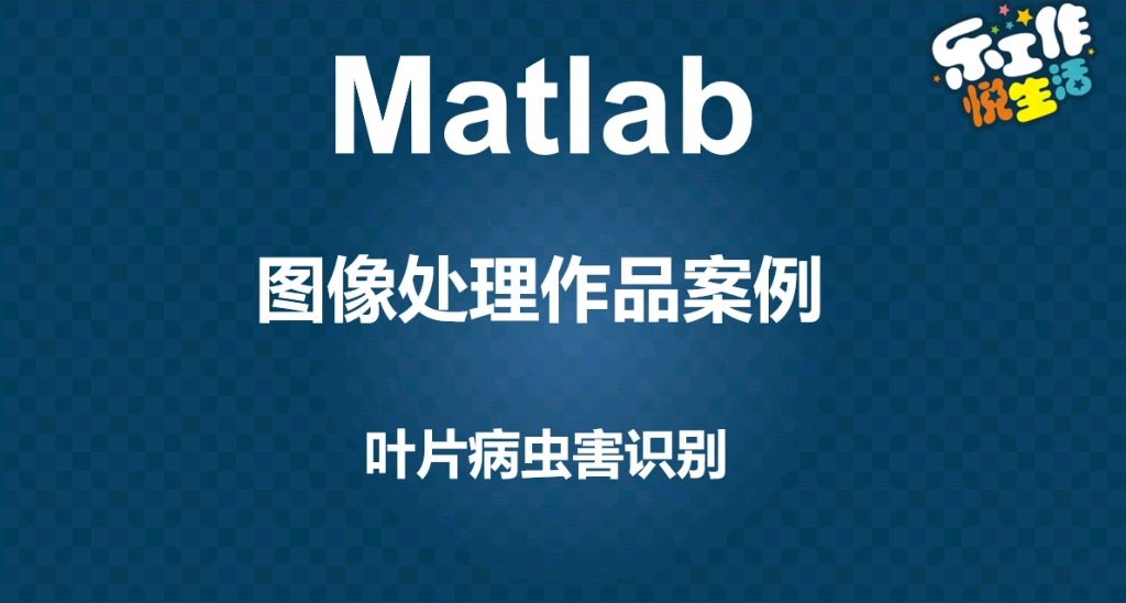 matlab基于图像处理的叶片病虫灾害识别【源码45】