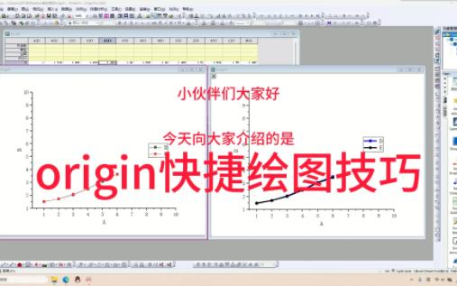 origin快捷技巧1-快速调整刻度值、添加坐标轴、多图层分离合并