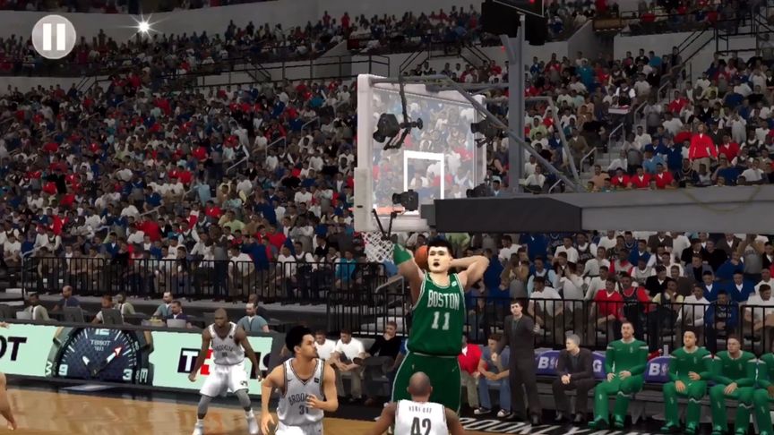 NBA2K20手机游戏,个人生涯模式用姚明统治NBA赛场!