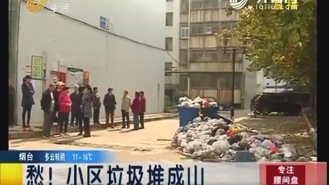 潍坊:愁!小区垃圾堆成山