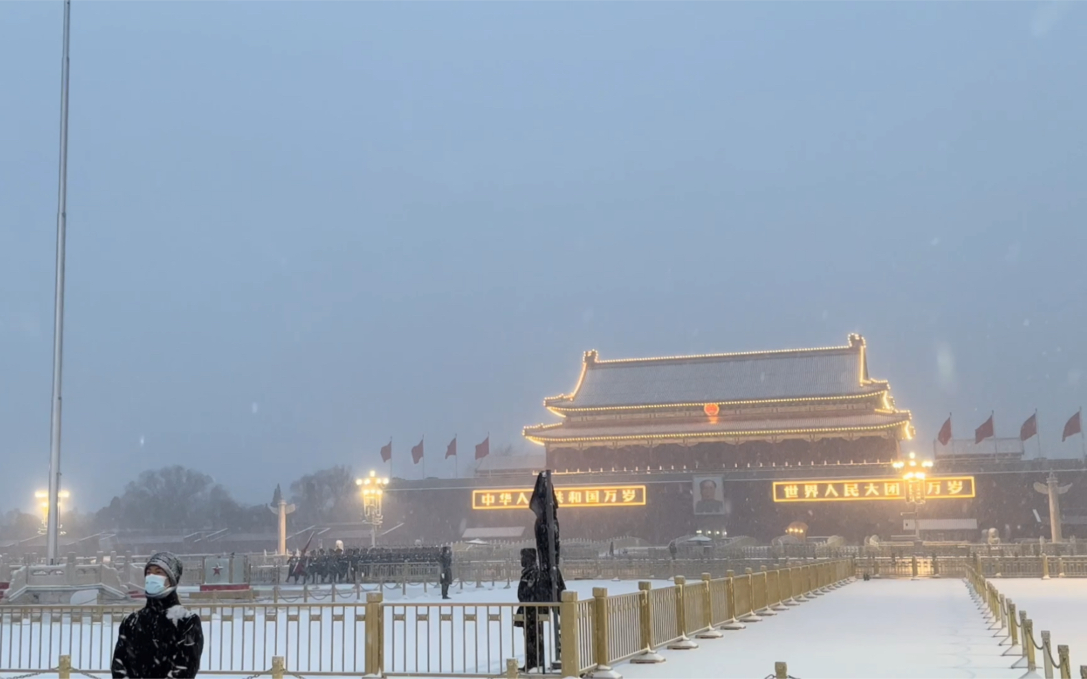 天安门升旗仪式
