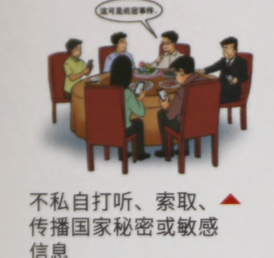 维护国家安全,从我做起!