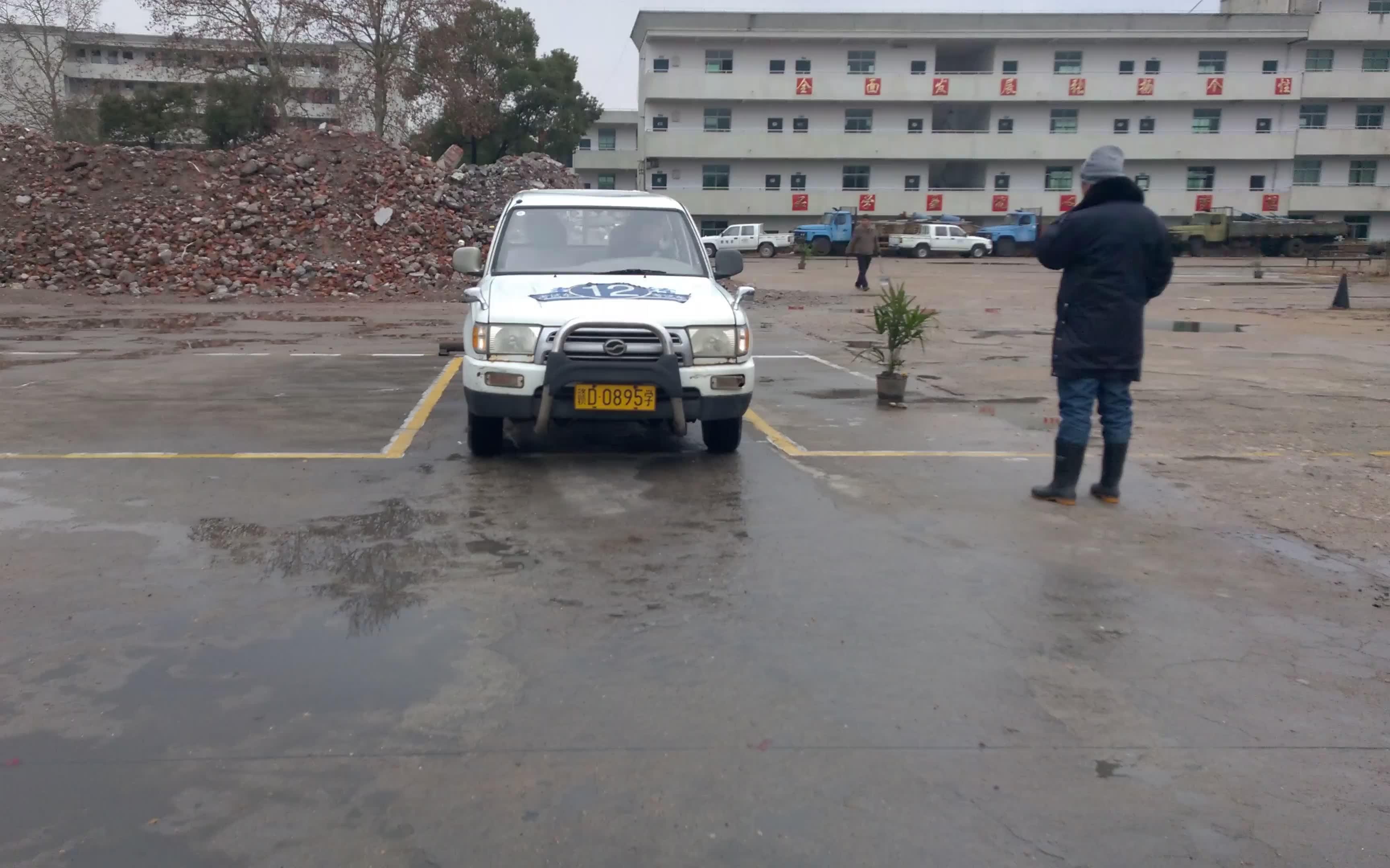 驾校培训,科目二全程练习视频附车内视角