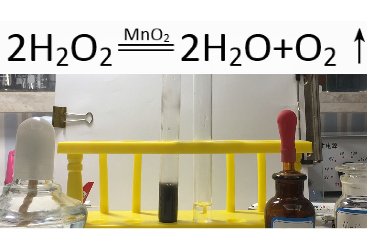 我的化学实验室[第7期]-探究二氧化锰在双氧水中的作用