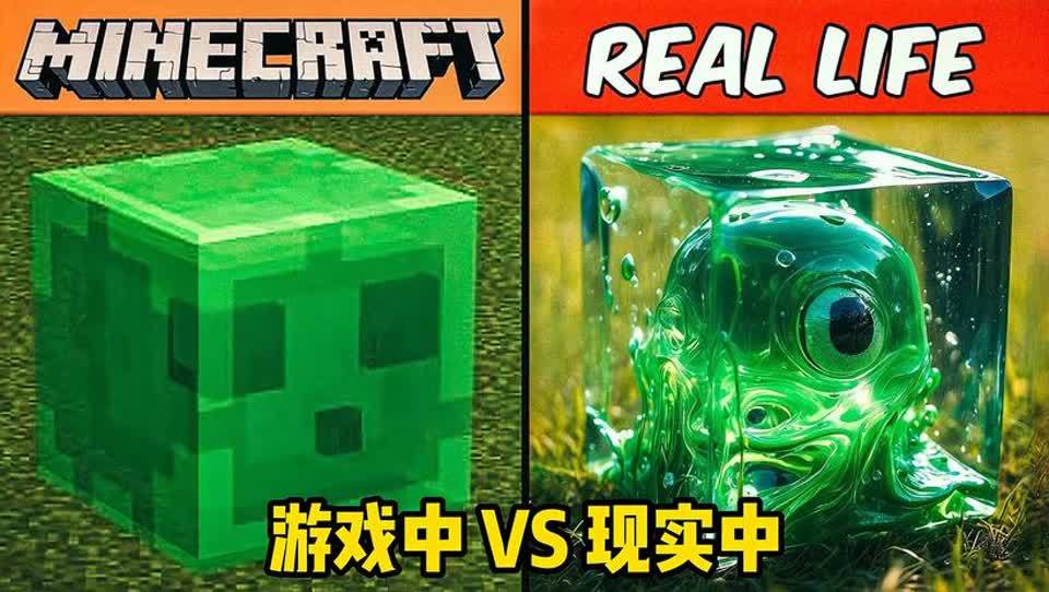 我的世界:游戏画质VS现实画质