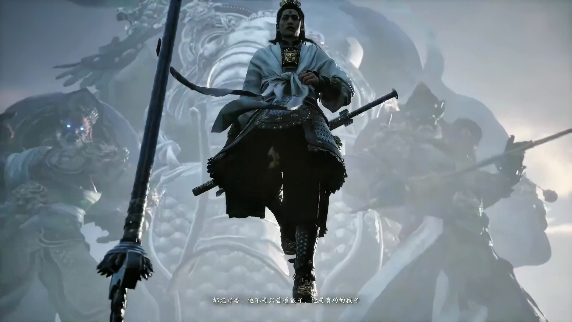 【4k】孙悟空黑神话 孙悟空VS二郎神杨戬