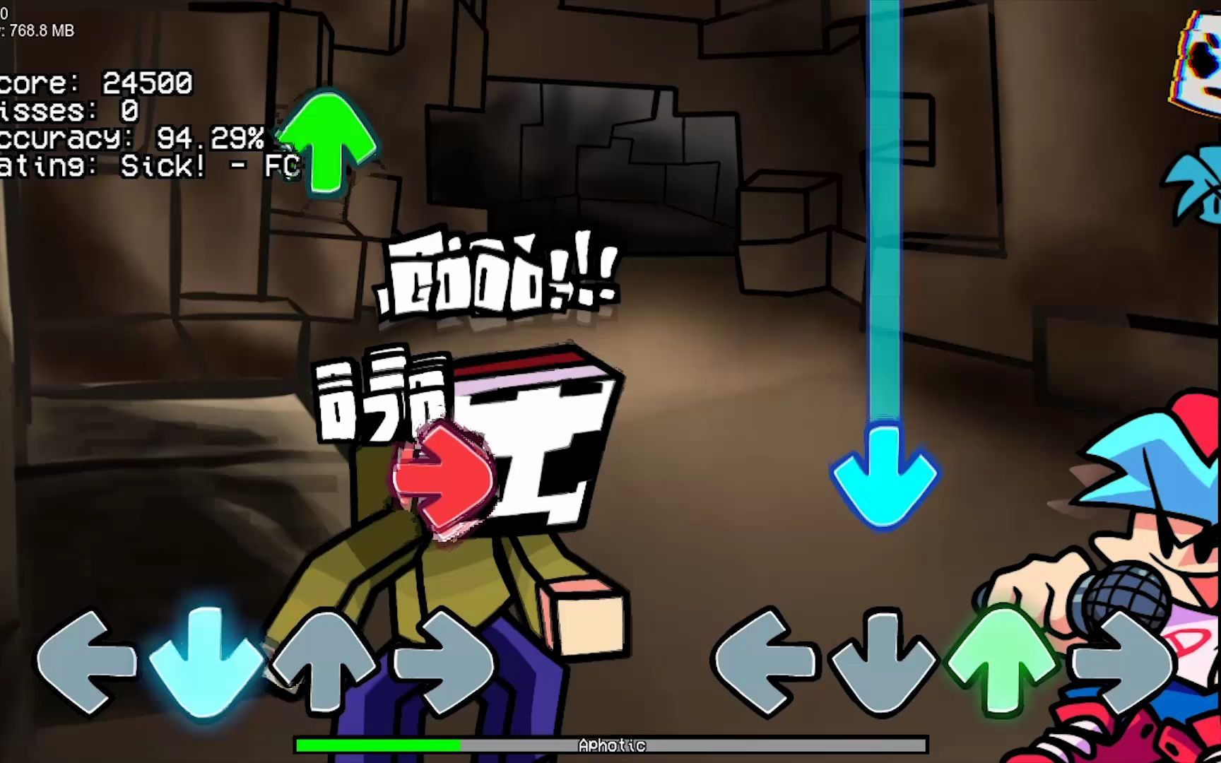 FNF 我的世界【现在就演示! ! 】