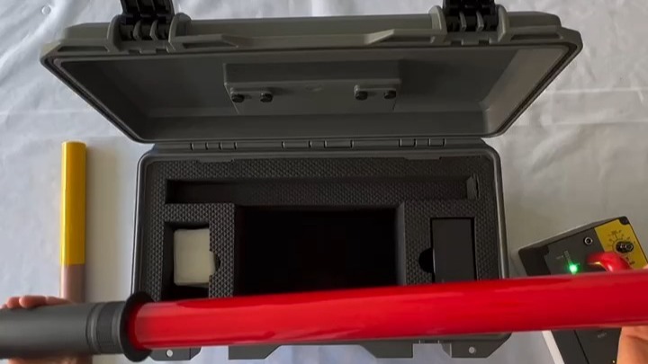 绝缘杆检测仪操作视频