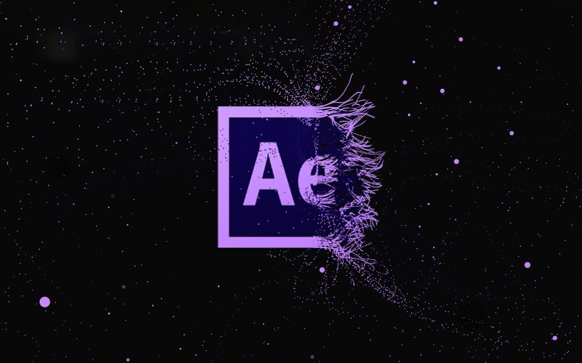 【AE教程】粒子线条合成LOGO动画