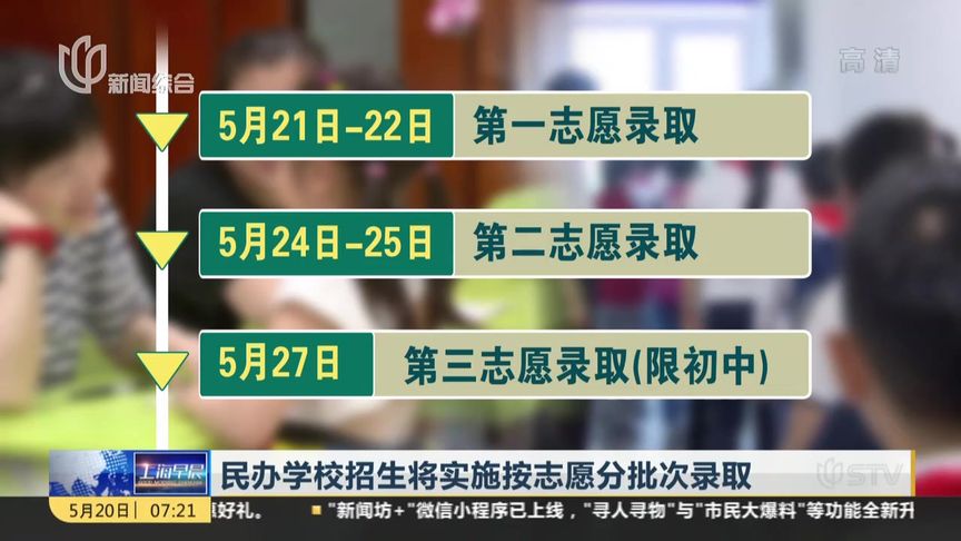 可别忘了报名啊!民办学校招生将实施按志愿分批次录取