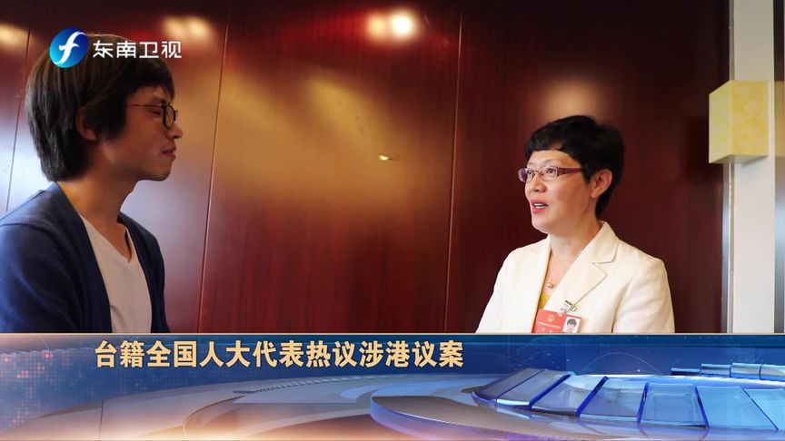 台籍全国人大代表热议涉港议案