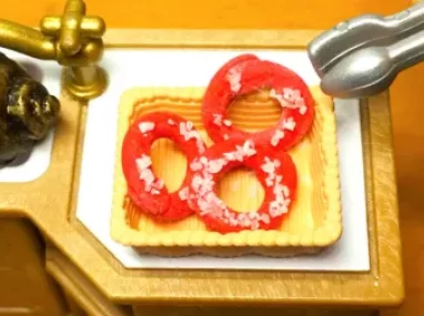 原创定格动画: 超萌, 迷你消防栓做成的美食, 好想吃