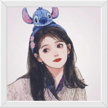 鹿饮溪晴 