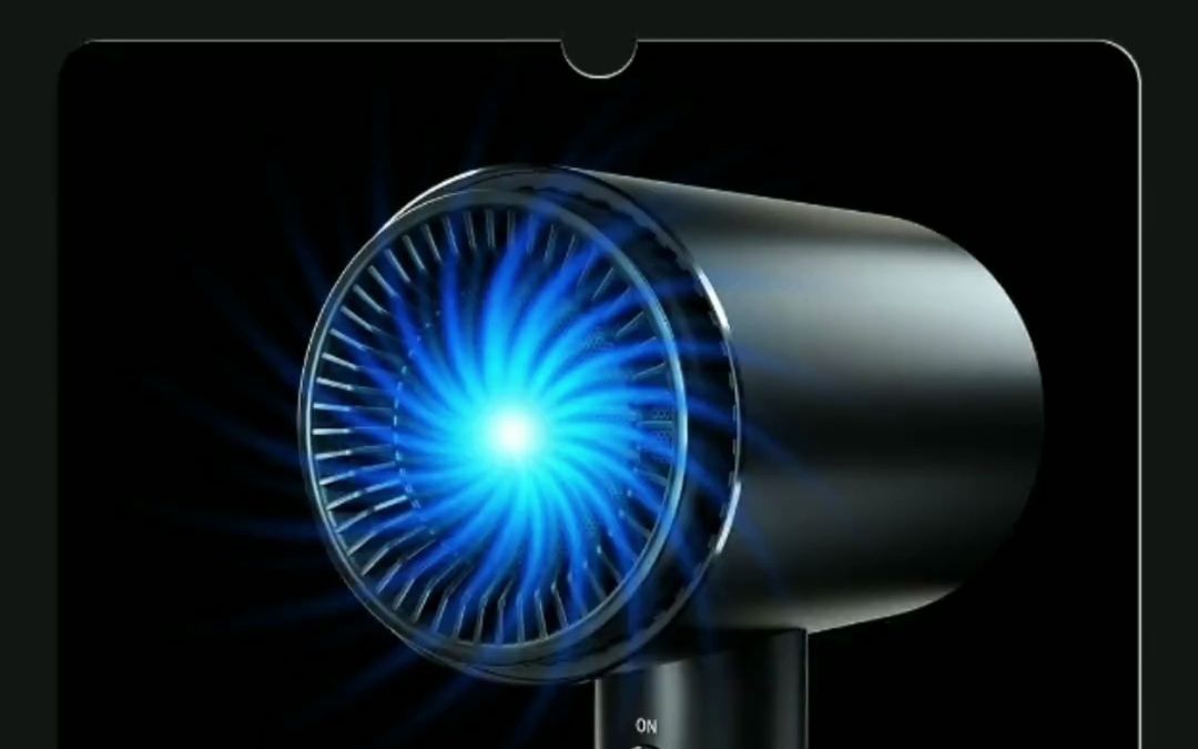 PS制作旋转流光效果,吹风机风扇动感光效,柔边圆画笔两步搞定!赶紧动...