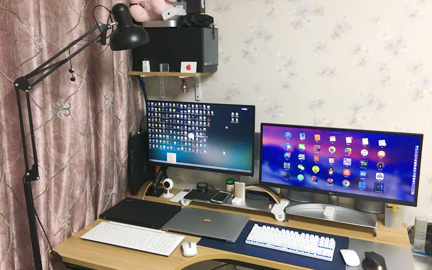 【我的装备清单/晒桌面/晒数码电子产品】一个程序员的个人工作台...