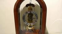 北京修座钟停摆的红木机械座钟维修好了