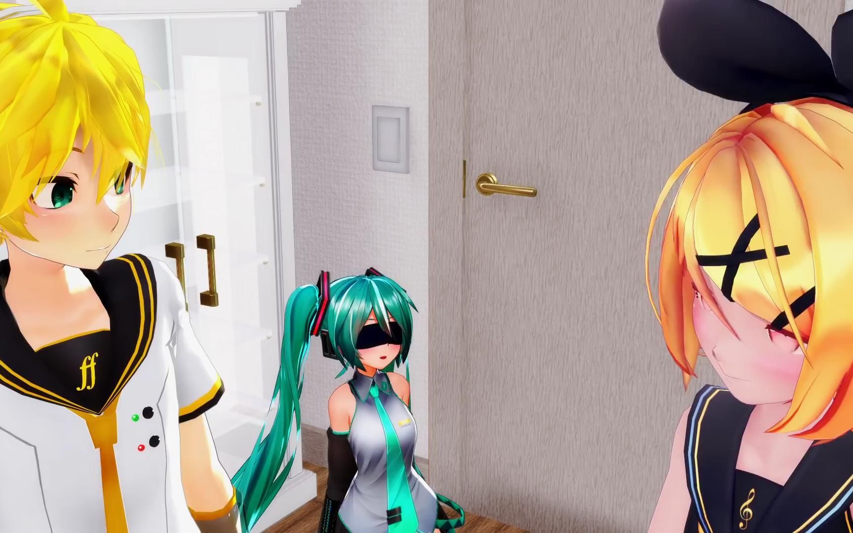 【熟肉】miku被铃和连绑起来欺负