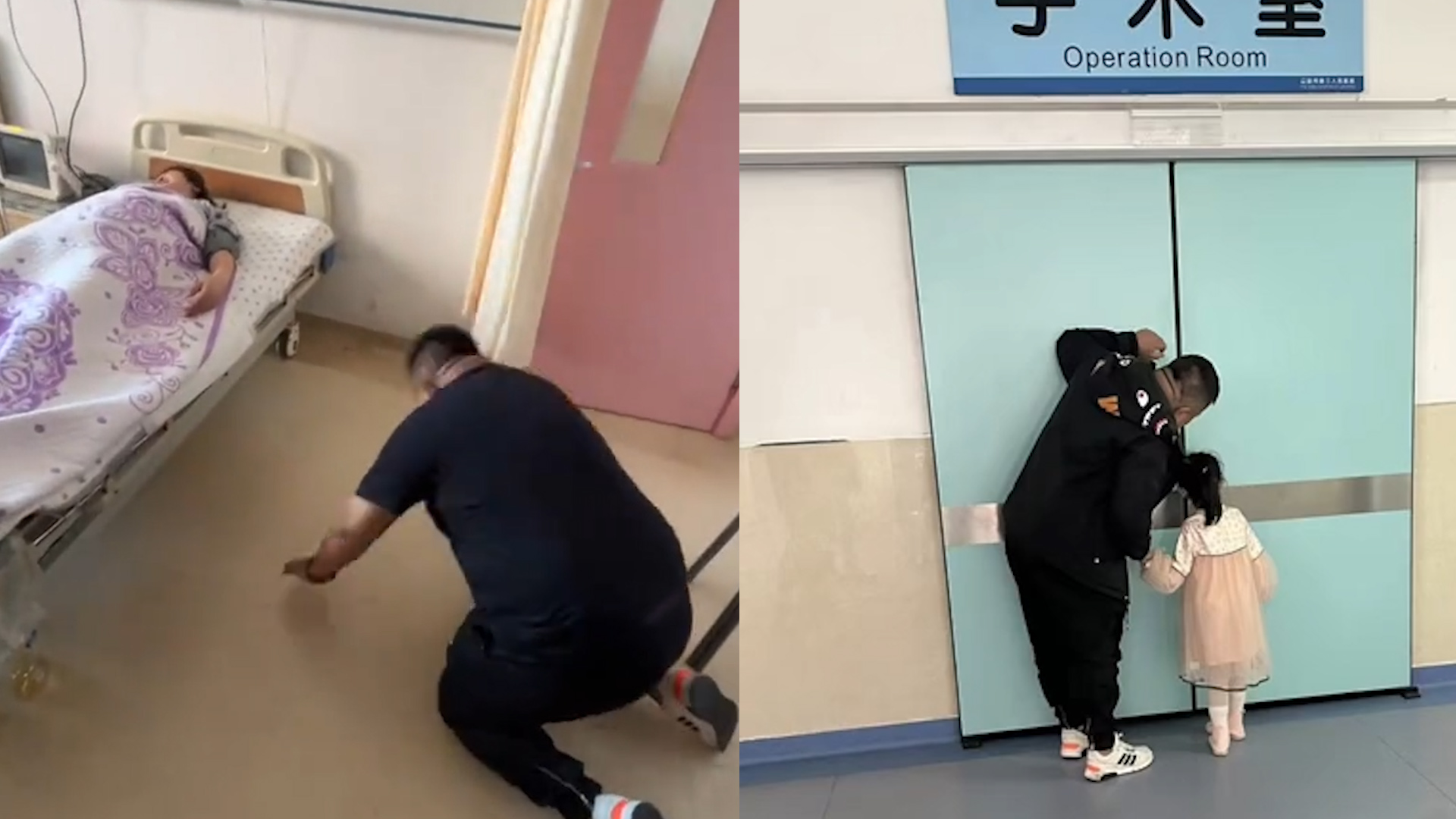 男子给刚生完的妻子磕头道谢,妻子转头流泪:她为我“丢了2条命”