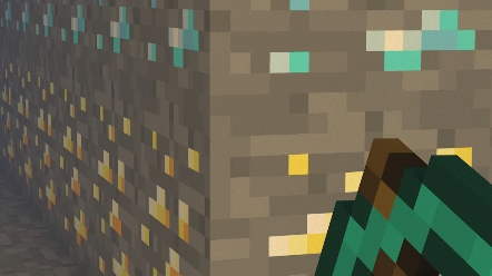 《我的世界》我挖了多少排黄金?多少排钻石?