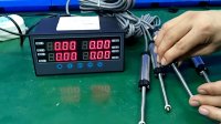 直线位移传感器 四通道位移测控仪