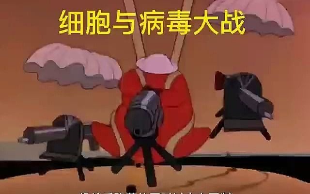 免疫细胞大战病毒 疫苗的作用 #脑洞大开 #动画 #疫苗 (1)
