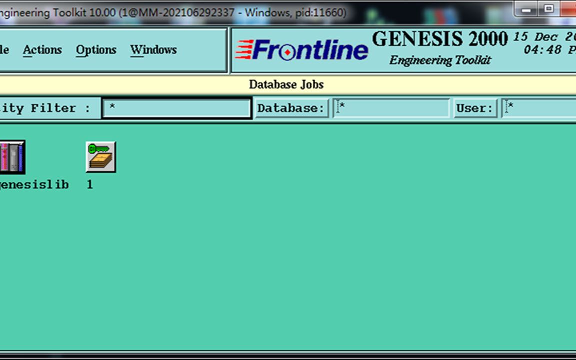 GENESIS2000软件安装