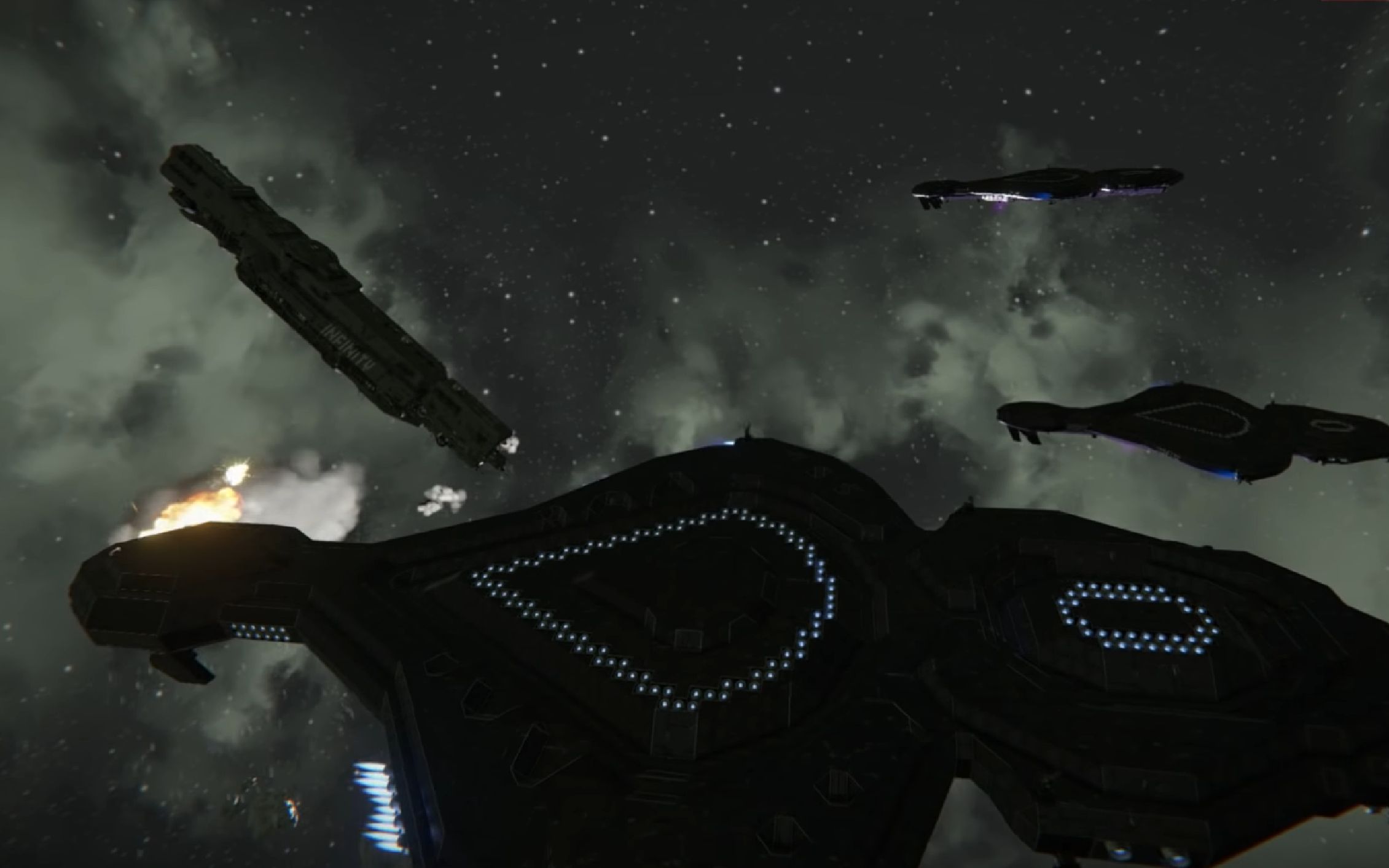 【太空工程师/对战】光晕 | UNSC无尽号 VS 三艘星盟巡洋舰 | 非对称...