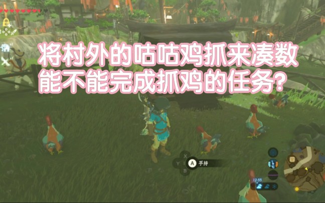 【塞尔达】将卡卡利科村外面的鸡抓过来充数能不能完成找鸡的任务?