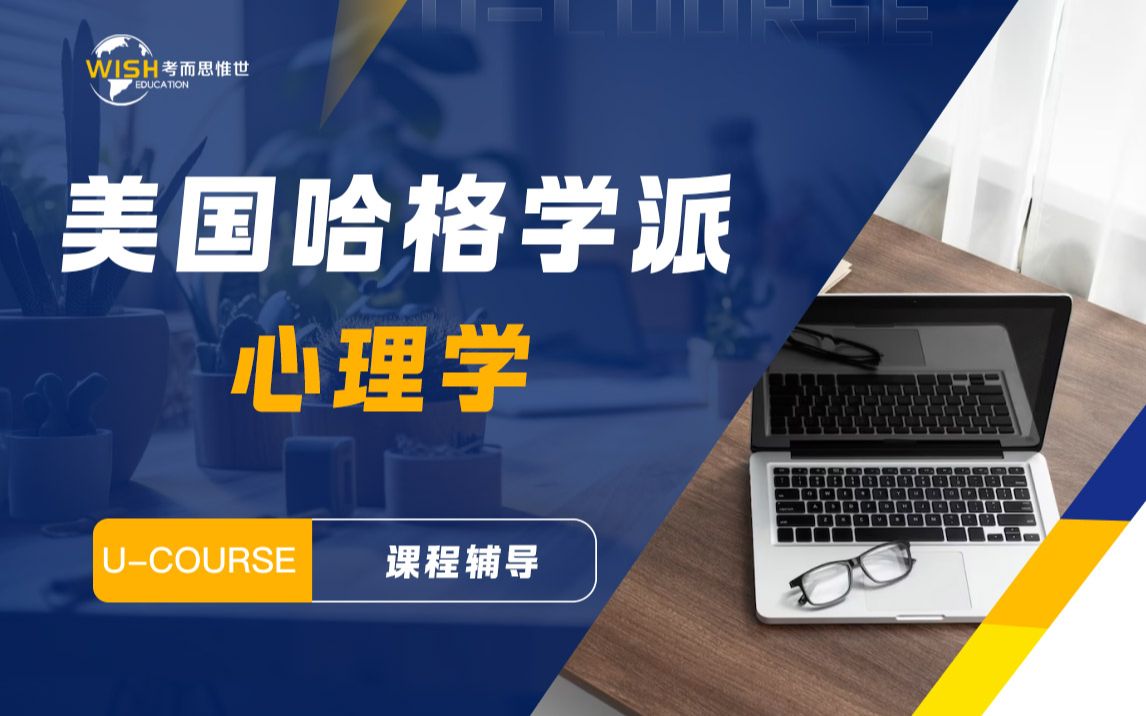 心理学辅导│美国哈格学派│答题思路│ 国际课程一对一辅导 名师...