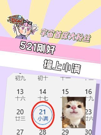 不出意外的话今年521 朋友圈应该是一堆小满胜万全的文案吧 #小满 #...