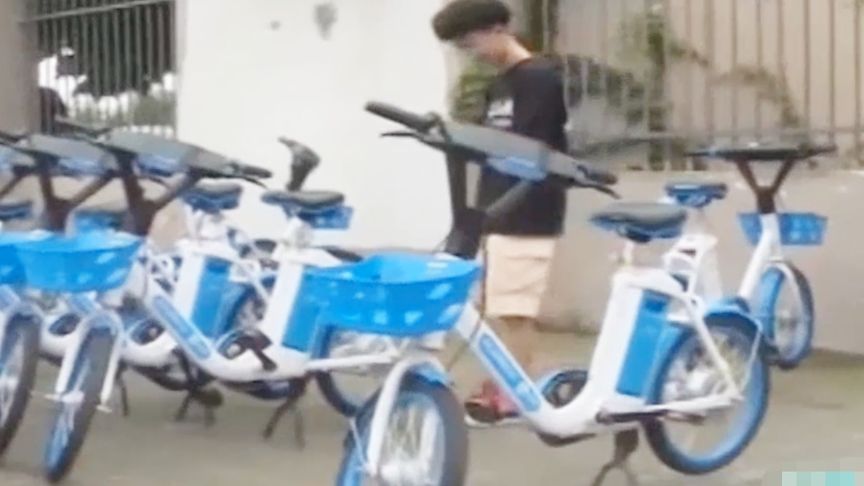 郫都区街头现共享电动单车,这事你怎么看?