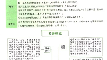 《儒林外史》名著导读讲解(中考备考)