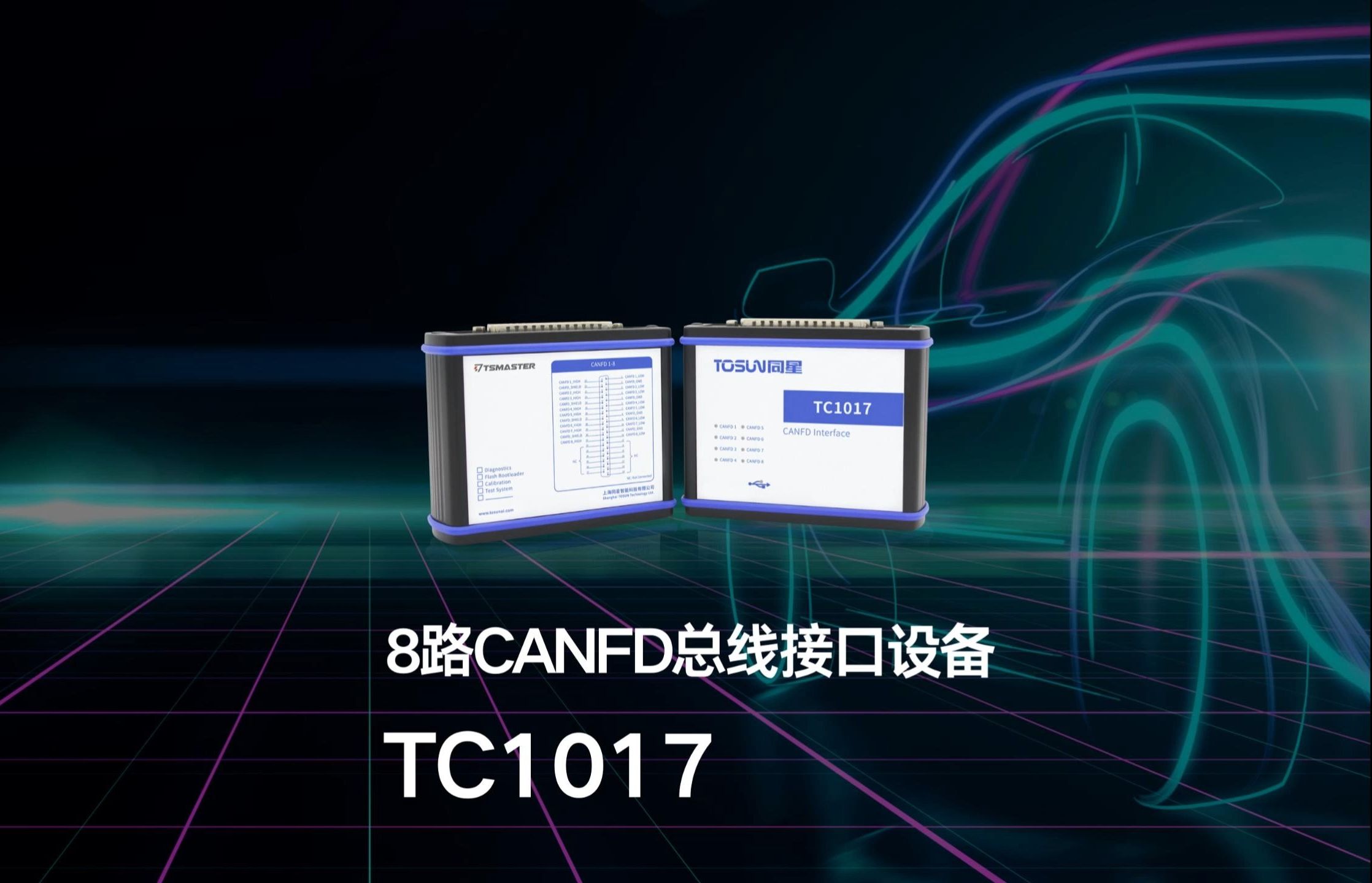 8路CAN FD总线转USB接口设备——TC1017