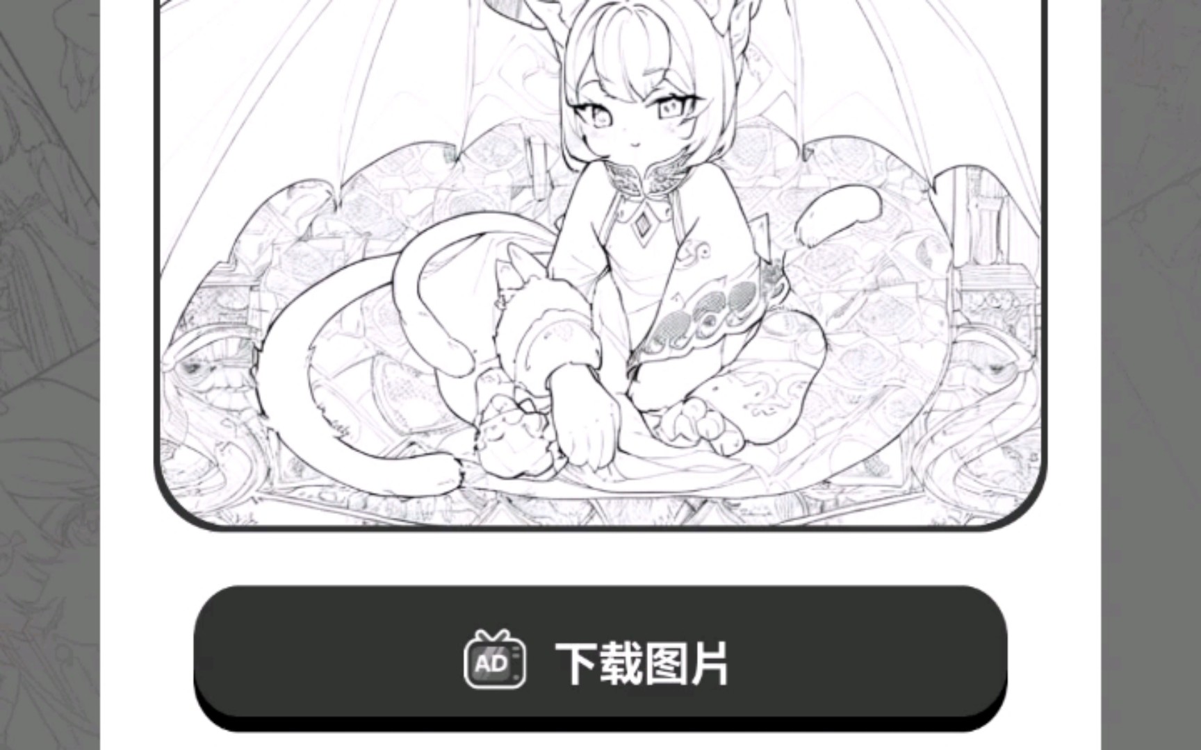 福瑞变兽娘,文字转线稿(一堆粗糙的描述词也可以画出精细的画?可惜没...