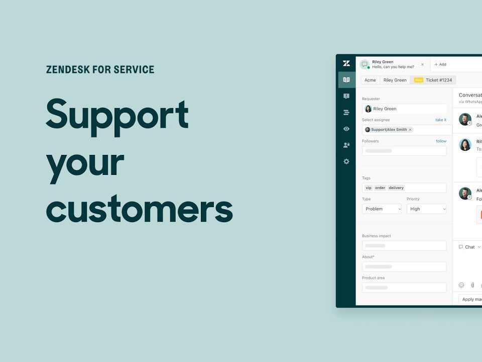...Solution | Zendesk 为企业提供更全面、更智能的客户服务管理解决方案