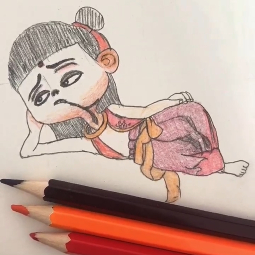 不会画画的大袁 