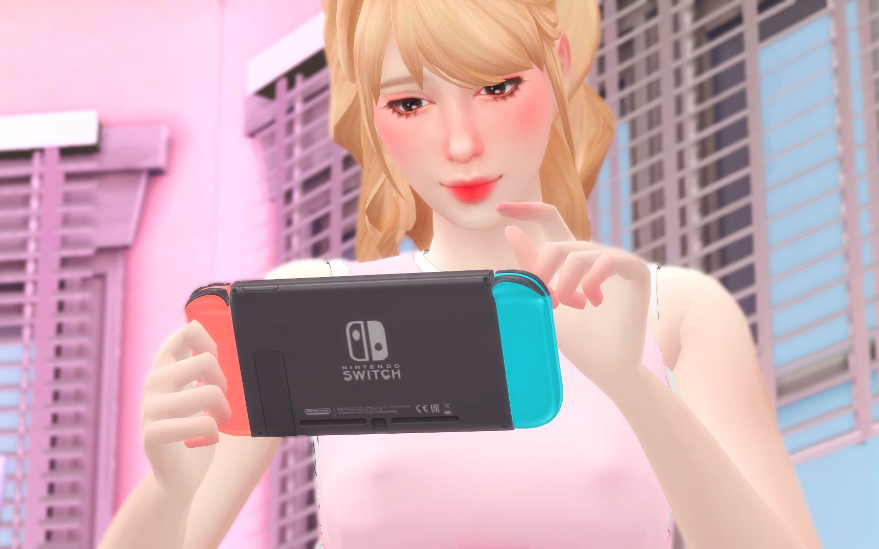 在模拟人生4里玩Switch和动森是什么体验