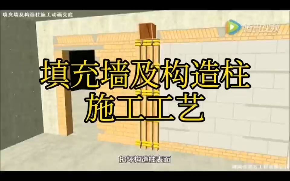 第15集:填充墙及构造柱施工工艺