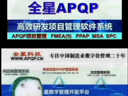 研发项目管理APQP全功能软件系统