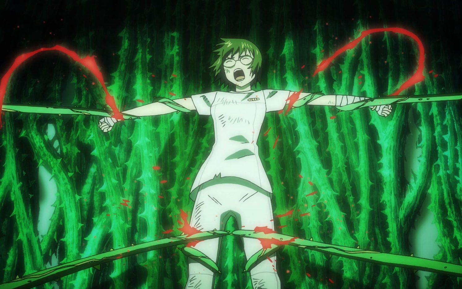 女孩醒来被困在荒岛上,周围全部是怪物,一部奇幻动画影片