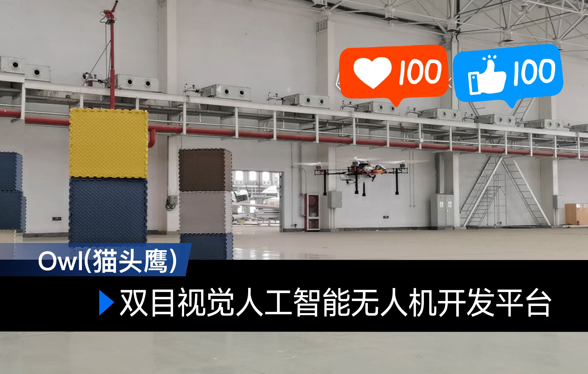 猫头鹰(OWL)双目视觉人工智能无人机开发平台