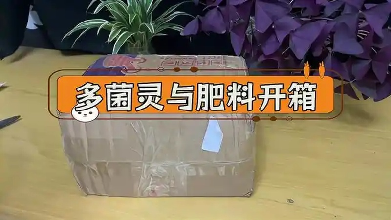 夏季高温高湿花卉防病必备,多菌灵与花肥拆箱